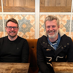 Steve Nicholson and Ben Keylock, founders of databonds | EnSpire Oxford